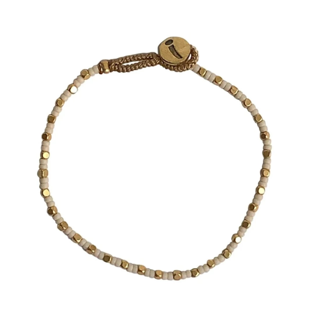 Ibu Jewels Armband Lulu Peggy beige