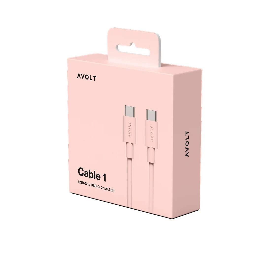 AVOLT USB Cable One (2m) | oak green