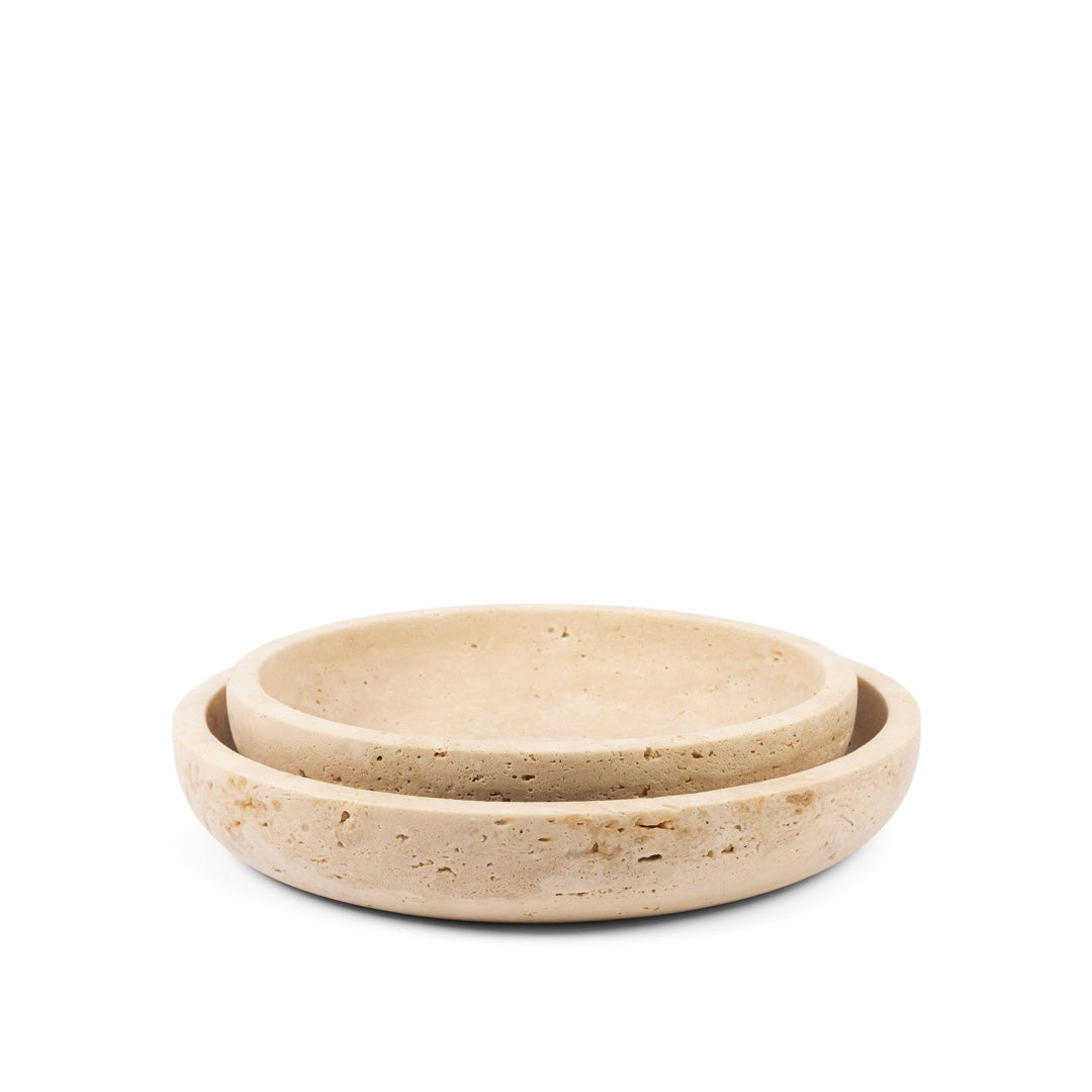 Schüssel Luna Travertine | Ø 30cm